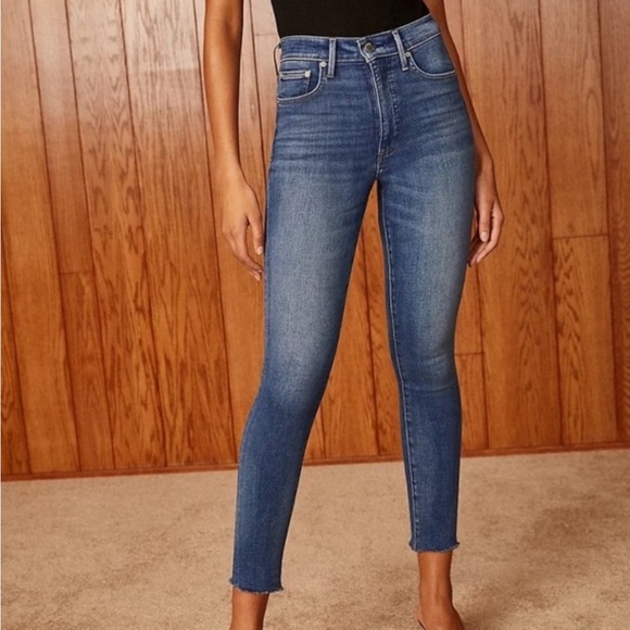 Aritzia | Jeans | Aritzia The Denim Forum Lola High Rise Skinny Crop ...